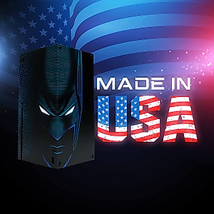 POPeART "Dark Justice" Console + 1 Controller 3M Vinyl Skin Bundle for Xbox Series X