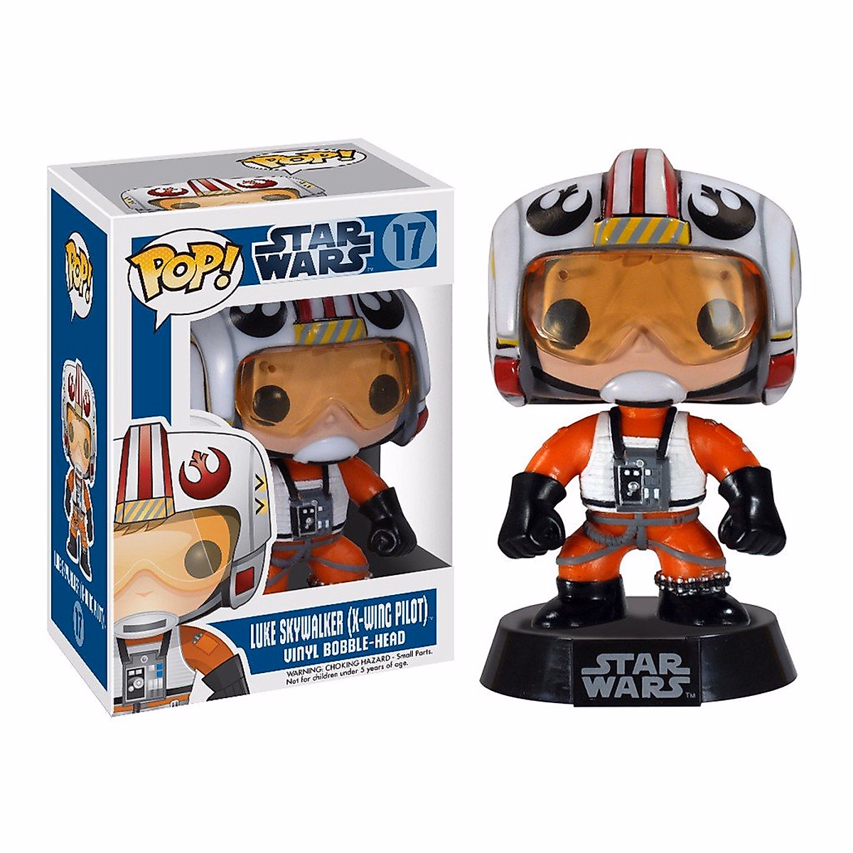 Funko Pop! Star Wars Luke Skywalker X-Wing Pilot Vinyl Bobble-Head Figure