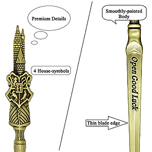 Potter Letter Opener Envelope Slitter Gifts for Men Women, Mail Opener Office Desk Accessories