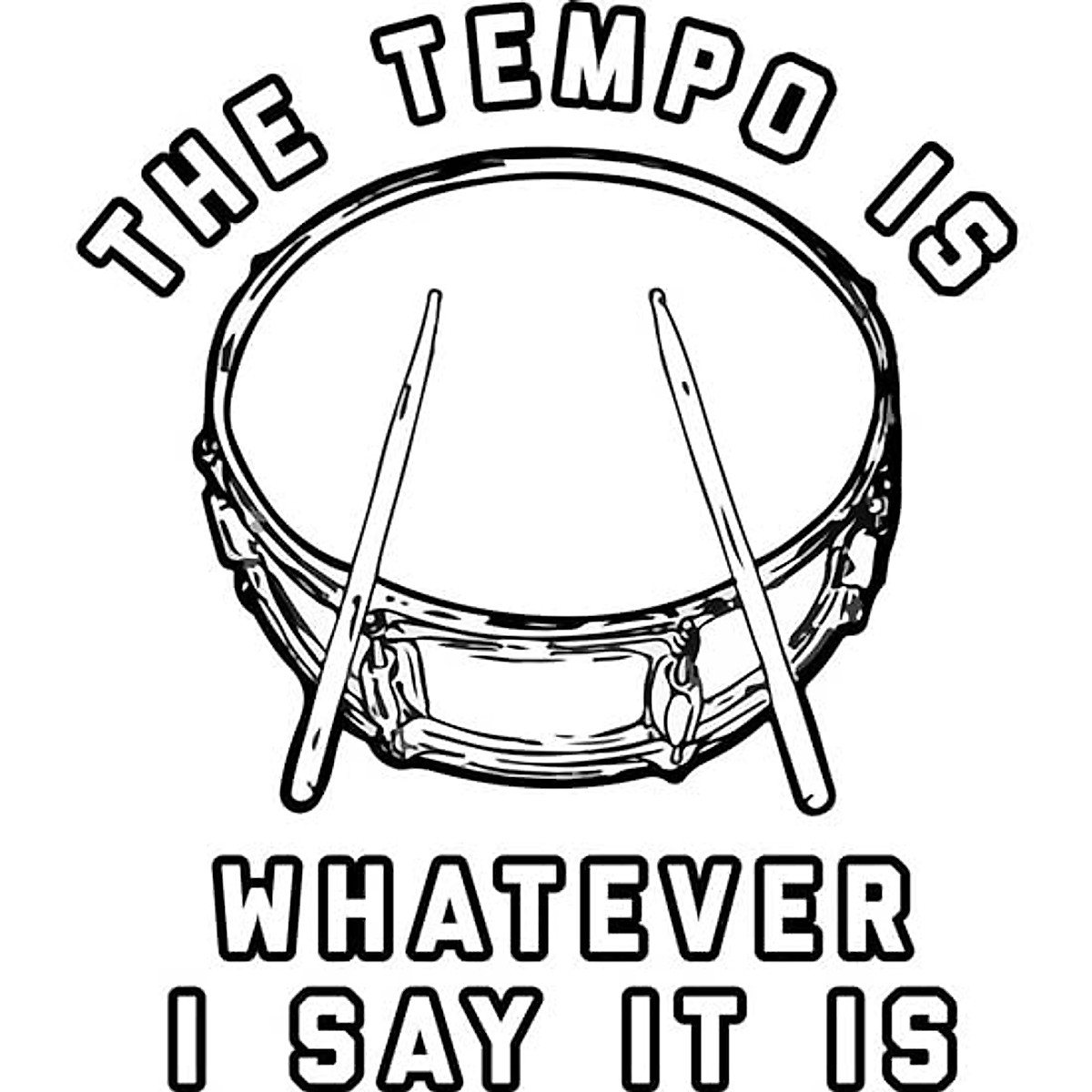 CafePress The Tempo Is Whatever I Say It I Ceramic Coffee Mug, Tea Cup 11 oz