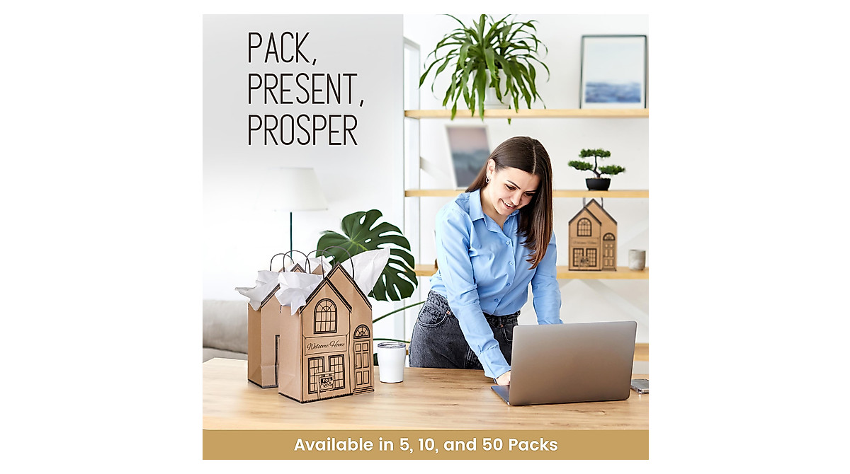 Welcome Home Gift Bags - Perfect for Real Estate Clients & Events