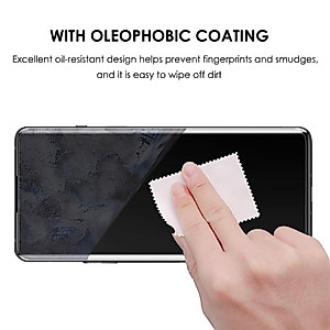 Akcoo [3 Pack OnePlus 7 / 7T Screen Protector, Tempered Glass UV Set, Full Transparency, Scratch Repair, Sensitive Touch,Fingerprint-ID Compatible