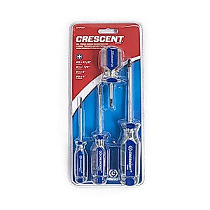 Crescent 4 Pc. Phillips Acetate Screwdriver Set - CP4PCSET