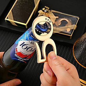 24 PCS 50th Birthday Party Favors 50 Shaped Bottle Openers 50th Birthday Golden Wedding Gifts Souvenirs for Guest , Party Decorations