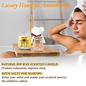 CHLJAR Sunflower Gifts for Women, Christian Gifts for Women Faith, Birthday Gifts, Catholic Spiritual Gifts, Thanking of You Gift for Her Mom Wife Bestie Sister Friend Grandma