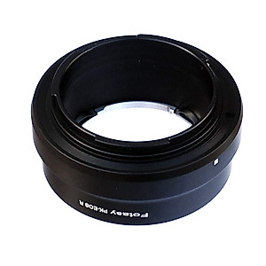 Fotasy Copper PK Lens to Cannon EOS RF Mount Adapter, K-mount EOS R Adapter, Adapter for Pentax K Mount Lense, Compatible with Canon EOS R Mirrorless Camera EOS R RP Ra R3 R5 R6 R7 R10
