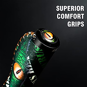 CNC Ergonomic Bike Handlebar Grips,Silicone MTB Grips for Mountain Bike/BMX.