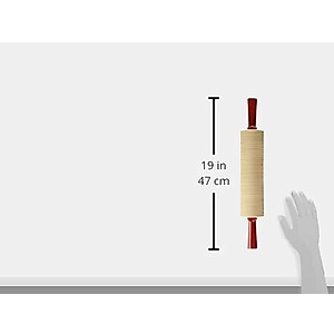 Bethany Housewares Wood Rolling Pin Corrugated Bulk