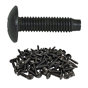 RackGold 10-32 Rack Screws 100 Pack-USA Made