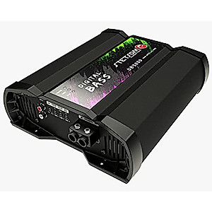 Stetsom DIGITAL BASS DB 3000 2 Ohms Mono Car Amplifier, 3000.1 3K Watts RMS, 2Ω Stable Car Audio, HD BASS Sound Quality, Crossover & Bass Boost, Car Stereo Speaker Subwoofer MD, Smart Coolers