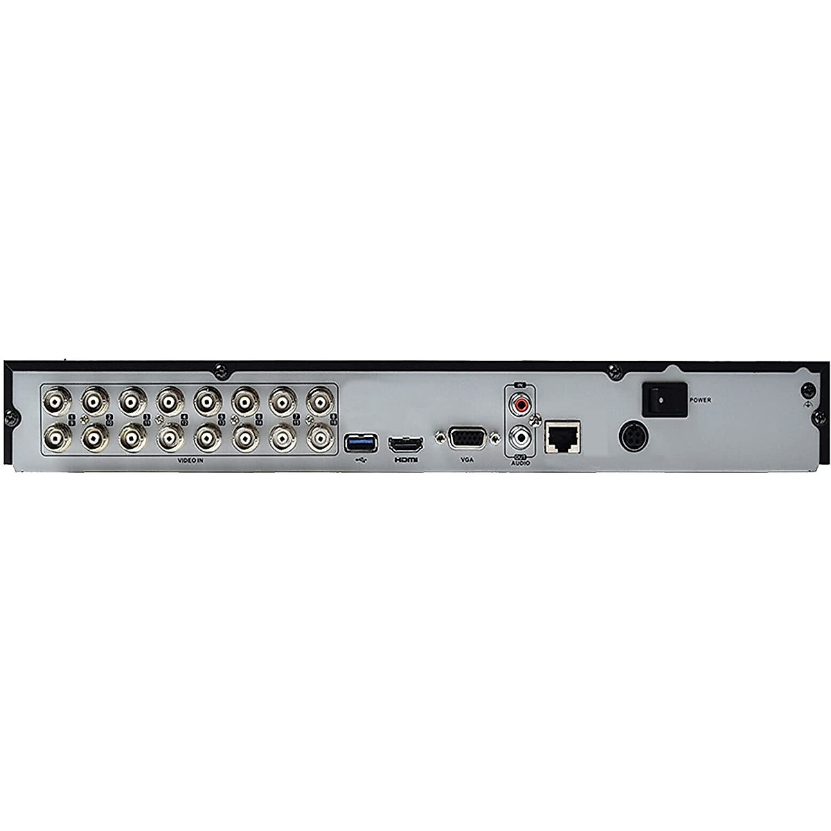 HIKVISI0N iDS-7216HQHI-M2/S 2TB Hard Drive Included, 16 Channel 2MP 1080P Turbo HD DVR, 4K HDMI Output, Compatible with Hikvison 4MP or Lower Resolution Coax TVI Cameras, Hik-Connect App