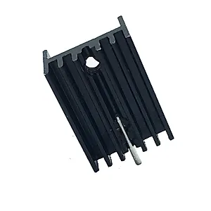 TO-220 Heatsink Kit,TO220 Heatsink + Insulator/Mounting Kits (TO220 Heat Sink +Screw+Insulator Rubberized Silicone) for LM78XX Voltage Regulator, MOSFET Transistor 20mmx15mmx11mm 12 Pack