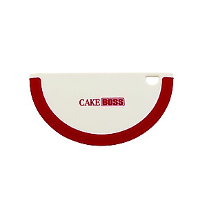 Cake Boss Nylon Tools and Gadgets Bowl Scraper, Assorted