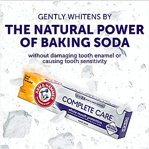 Arm & Hammer Complete Care Toothpaste, Fresh Mint, Whole Mouth Protection, 6.0oz
