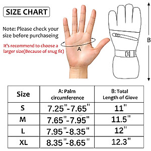 Solaris Waterproof Winter Gloves with Card Pocket, Warm Cozy 3M Thinsulate Ski Gloves for Snowboarding, Shoveling & Outdoor Sports, Gift Idea for Women Men