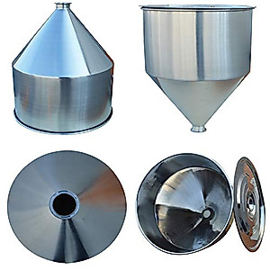 INTSUPERMAI 50L Fillng Machine Hopper for Filling Machine 5-5000ml