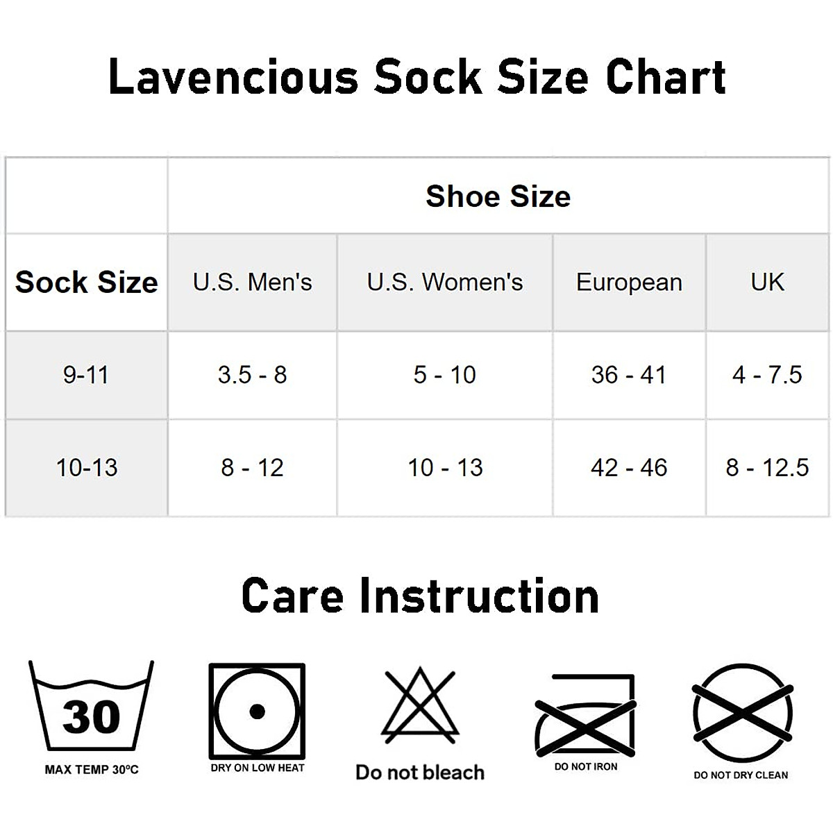 Lavencious Premium Soft and Comfort Viscose Fiber Knee High Athletic Socks for Men and Women, Sock Size 10-13, 6 Pairs (Bicycle Pattern)