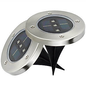 KOVOSCJ Solar Solar Underground Lights Lawn Lights Garden Courtyard Outdoor Villas Home Furnishings Waterproof Led Lights Plug-in Lights Waterproof (Size : Coffee Lawn lam)