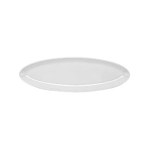 G.E.T. ML-254-W 2.6 Qt, 25" x 8" Oval Platter, White
