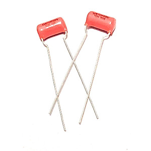 2X (1 Pair) .022uf 200v Orange Drop 715P Tight Tolerance Polypropylene Guitar Tone Capacitors Small Size