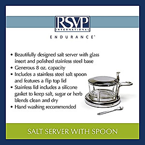 RSVP Endurance Salt Server with Spoon
