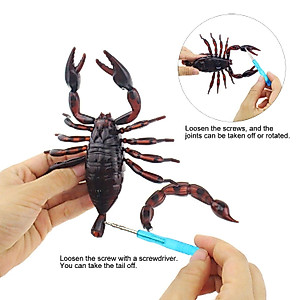 Tipmant Realistic RC Scorpion Remote Control Animal Vehicle Car Electric Scary Toy Halloween Kids Birthday Gift