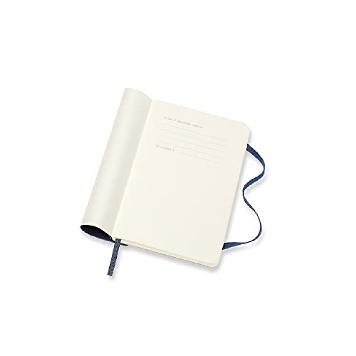 Moleskine Classic 12 Month 2022 Weekly Horizontal Planner, Soft Cover, Pocket (3.5" x 5.5"), Sapphire Blue