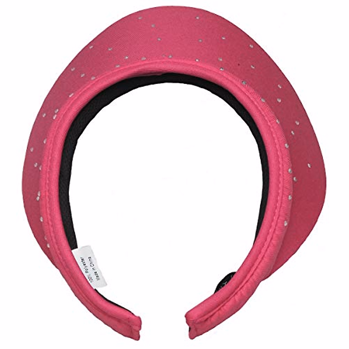 Glove It Bling Visor, Ladies Visor Hat, Sun Visor for Women, Golf Visor, Visor for Running, Tennis, Beach, Pink Bling Slide ON Visor