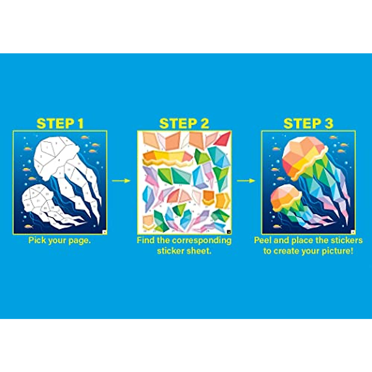 Teacher Created Resources Ocean Life Modern Mosaics Stick to The Numbers