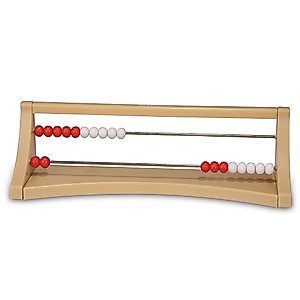Learning Resources 2-Row Rekenrek Counting Frame, Early Math Skills, Addition/Subtraction, Ages 5+