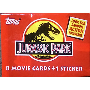 Jurassic Park Vintage 1992 Trading Cards Pack