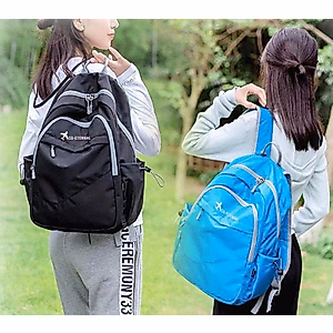 Geboldil Men's and women's lightweight foldable hiking travel backpack waterproof camping backpack