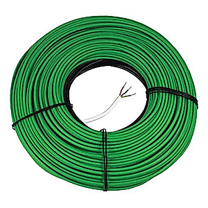 Warmly Yours Snow Melting Cable, 240V, 428 ft. (107 sq. ft.), Green, Ft