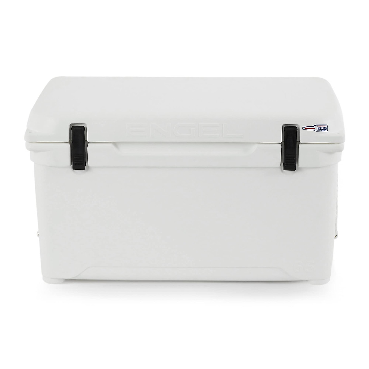 Engel Coolers ENG65 Cooler | 70 Can High Performance Durable Seamless Rotationally Molded Ice Box for Camping, Hunting, and Fishing - White