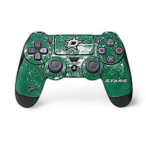 Skinit Decal Gaming Skin for PS4 Controller - Officially Licensed NHL Dallas Stars Frozen Design