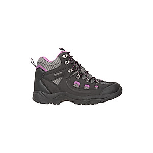 Mountain Warehouse Adventurer Womens Waterproof Hiking Boots Black Womens Shoe Size 9 US