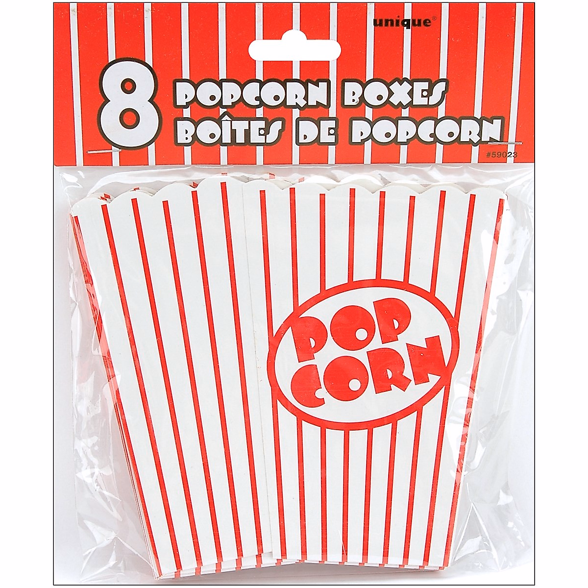 Un Small Popcorn Boxes 8ct