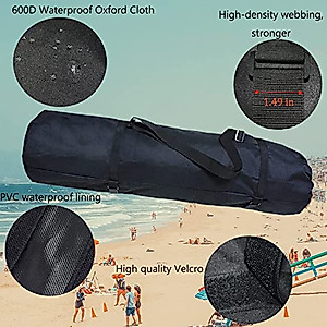 Folding Chair Replacement Bag, Heavy Duty Camp Chair Storage Bag Carrying Bag with Shoulder Strap for Coleman, Coastrail, Kijaro, GCI Folding Camping Chair (48 Inches)