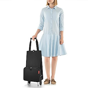 reisenthel foldabletrolley Black - Foldable, Compact Shopping cart - Easy to Store