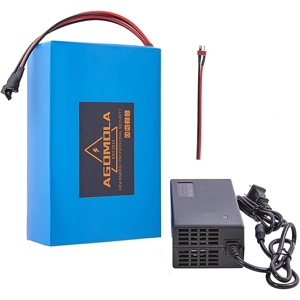 agomola Electric Bicycle 48V 36V Lithium Battery 20Ah 12Ah 14Ah 15Ah Ebike Battery for Electric Bike Scooter Battery 100W to 1200W