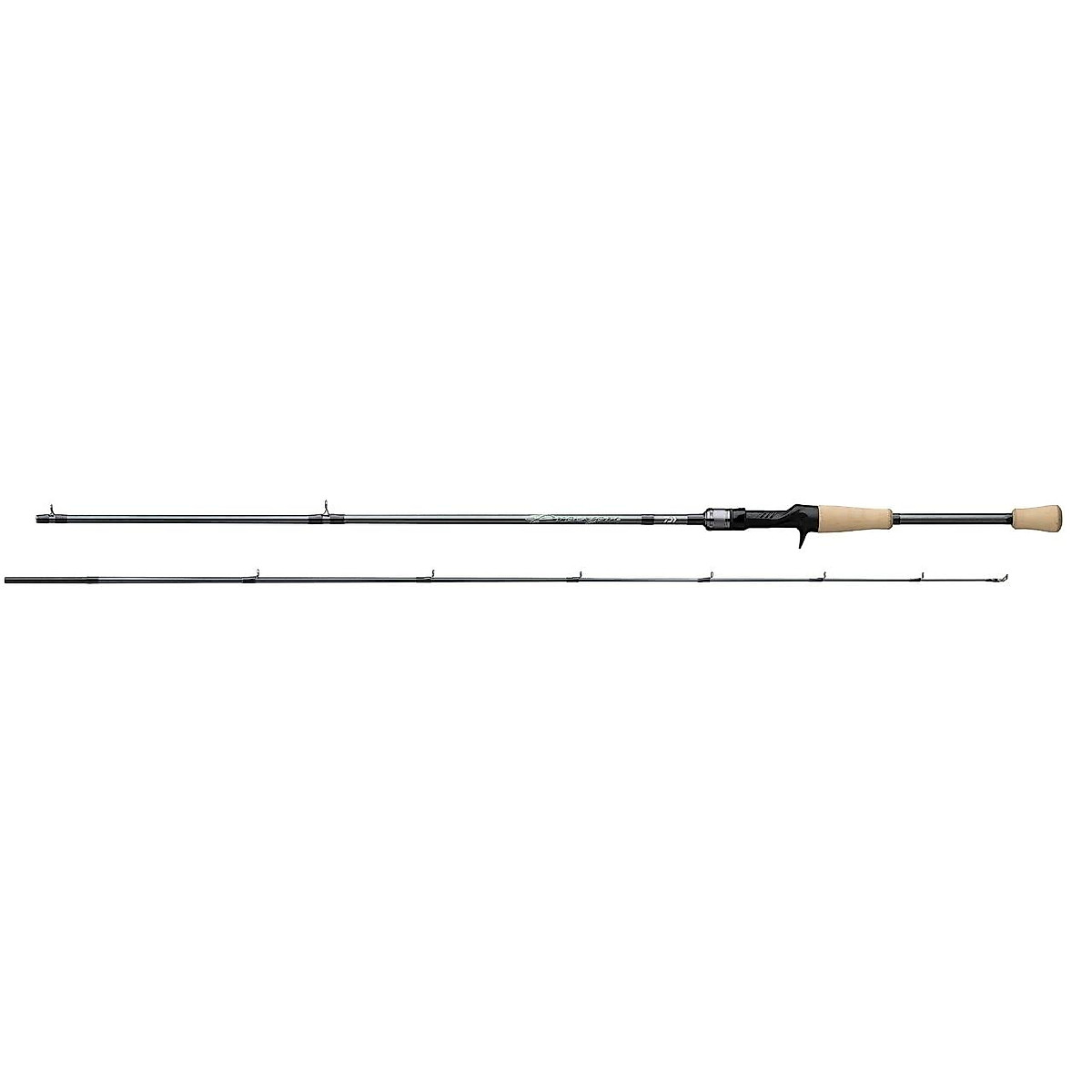 Daiwa Procyon Spinning Rod 7ft 1in Ultra Light 1 Piece, Gun Smoke Silver (PCYN711ULFS)