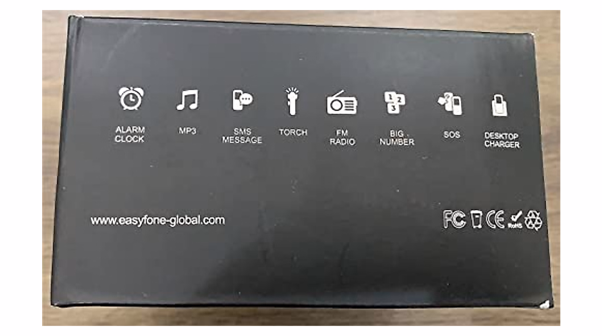 Easyfone T6 4G: Simple Picture Button Phone for Seniors & Kids