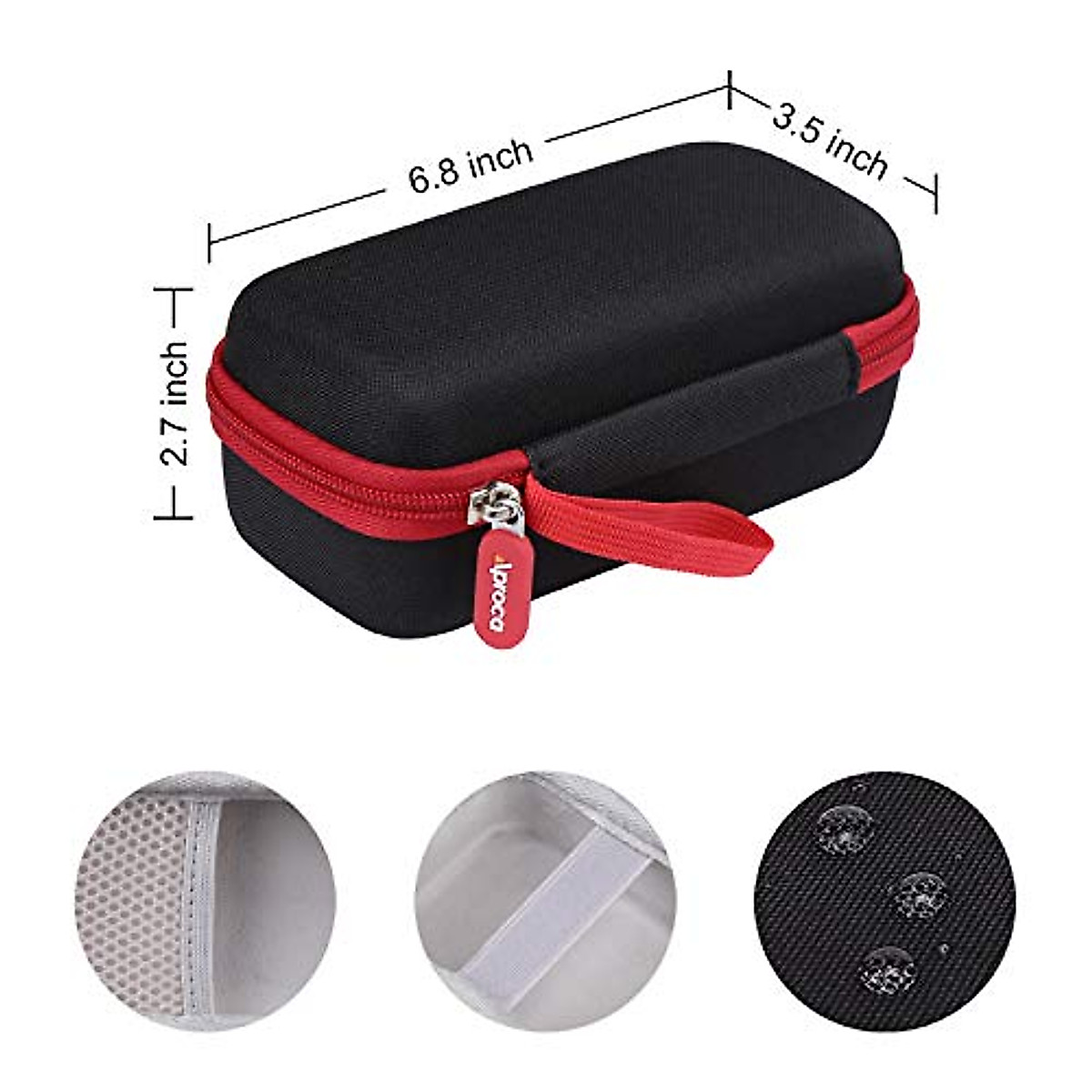 Aproca Hard Storage Travel Case for Calculated Industries 7445 AccuMASTER Duo Pro Pin & Pinless Moisture Meter