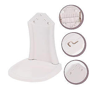Cabilock 1pc Water Tray Foam Dispenser Tray Drip Tray for Soap Dispenser Soap Dispenser Drip Catcher Wall Soap Water Dispenser Stand Desktop Tray Container Wall-Mounted Plastic White
