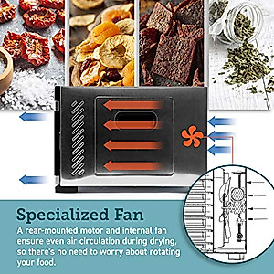 COSORI Premium Stainless Steel Food Dehydrator Machine Trays, Stainless Steel Trays for Dehydrator CP267-FD for Jerky,Meat,Beef,Fruit,Vegetable, 2pack