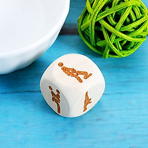 Pride Month Gift for Men Gay Decision Dice Couple Dice Fun Dice Game Dice Novelty Gift for LGBT Him Couple Love Honeymoon Wedding Anniversary Christmas Birthday Gifts for Boyfriend