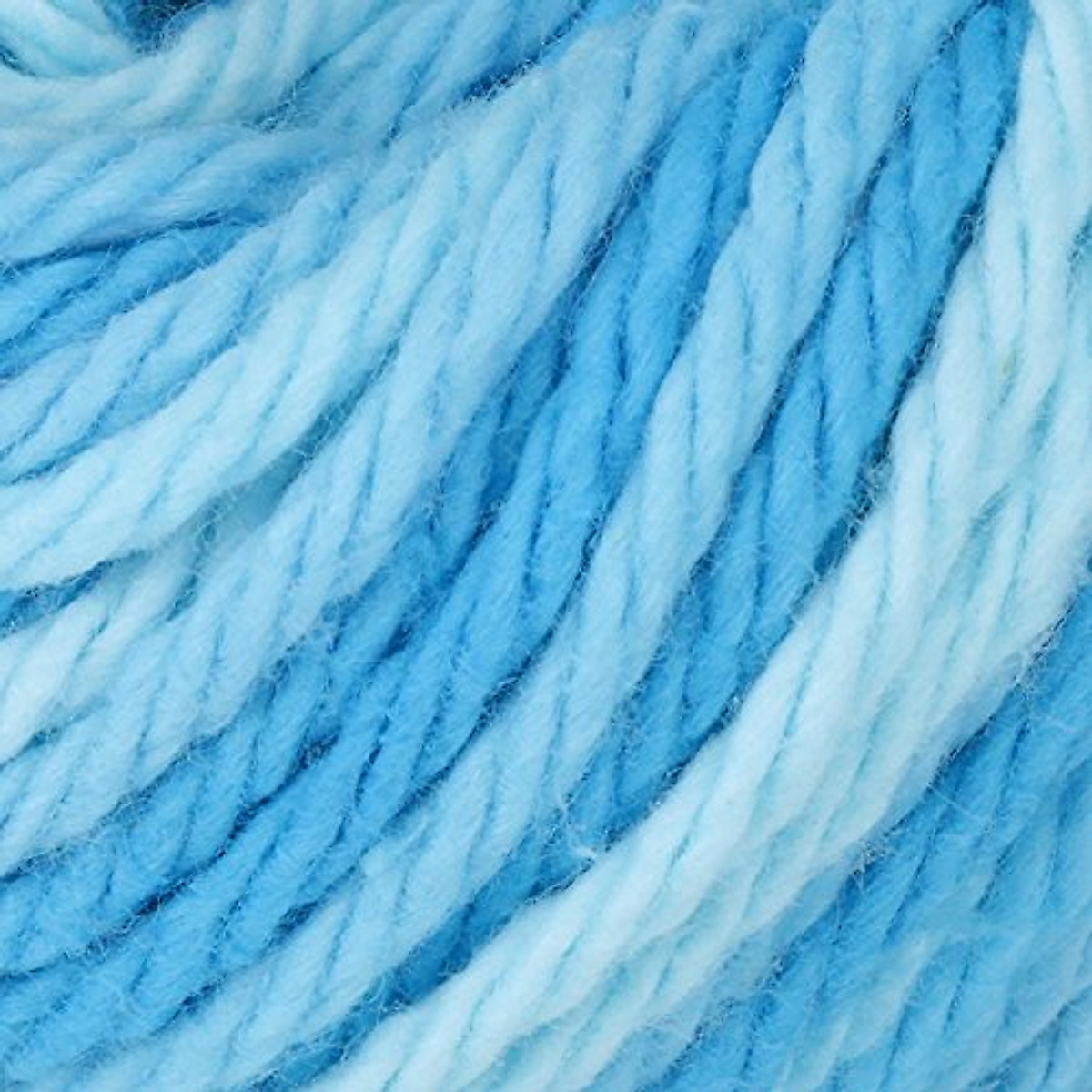 Lily Sugar 'N Cream The Original Ombre Yarn, 2oz, Gauge 4 Medium, 100% Cotton, Swimming Pool - Machine Wash & Dry
