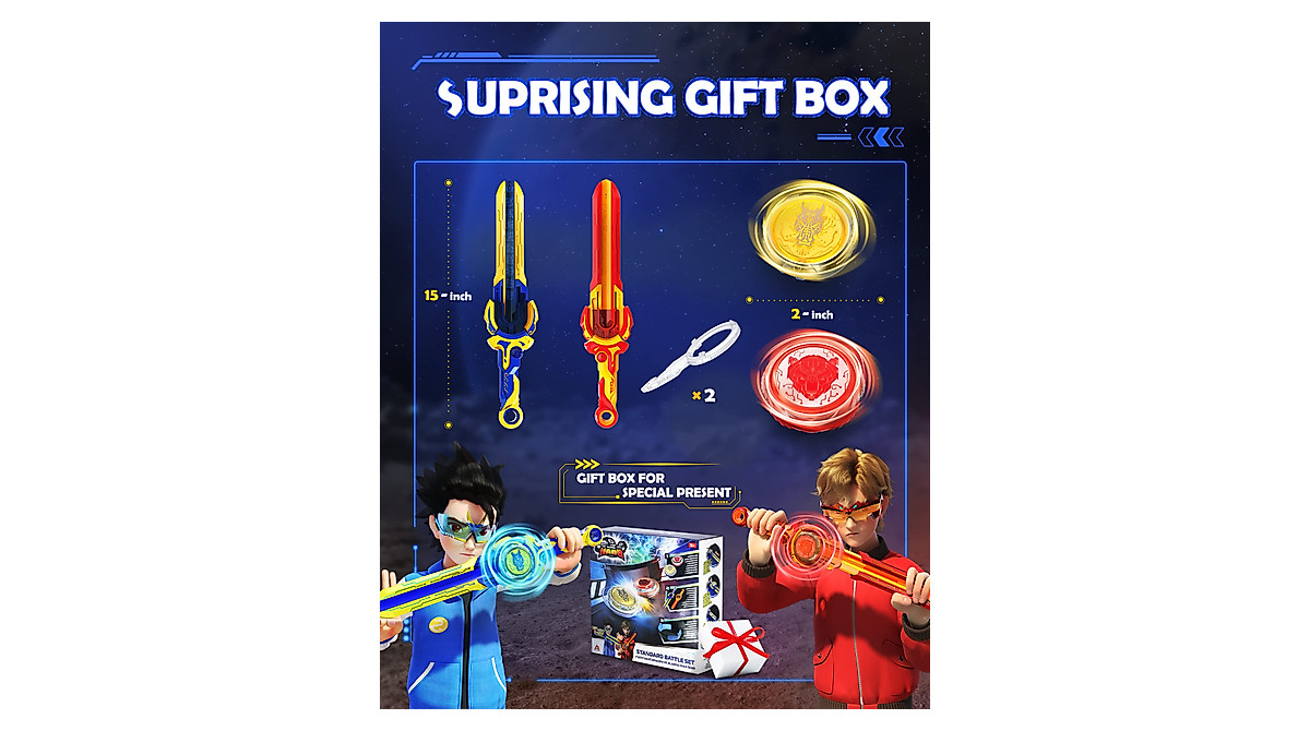 Infinity Nado Stadium Battling Tops Toy for Ages 8-12
