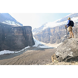 Montem Ultra Strong Trekking, Walking, and Hiking Poles - One Pair (2 Poles) - Collapsible, Lightweight, Quick Locking, and Ultra Durable (Black Matte)