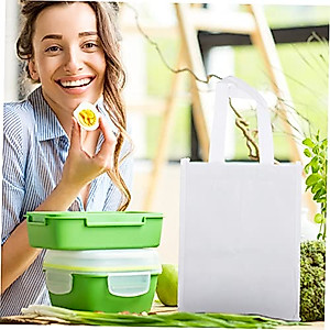 BUTIFULSIC Insulated Grocery Bags 5pcs Insulation Bags Large Tote Bags Ice Packs for Food Ice Packs for Lunch Bags Hot Bag for Food Delivery Food Thermal Bag Insulated Bag for Food Delivery